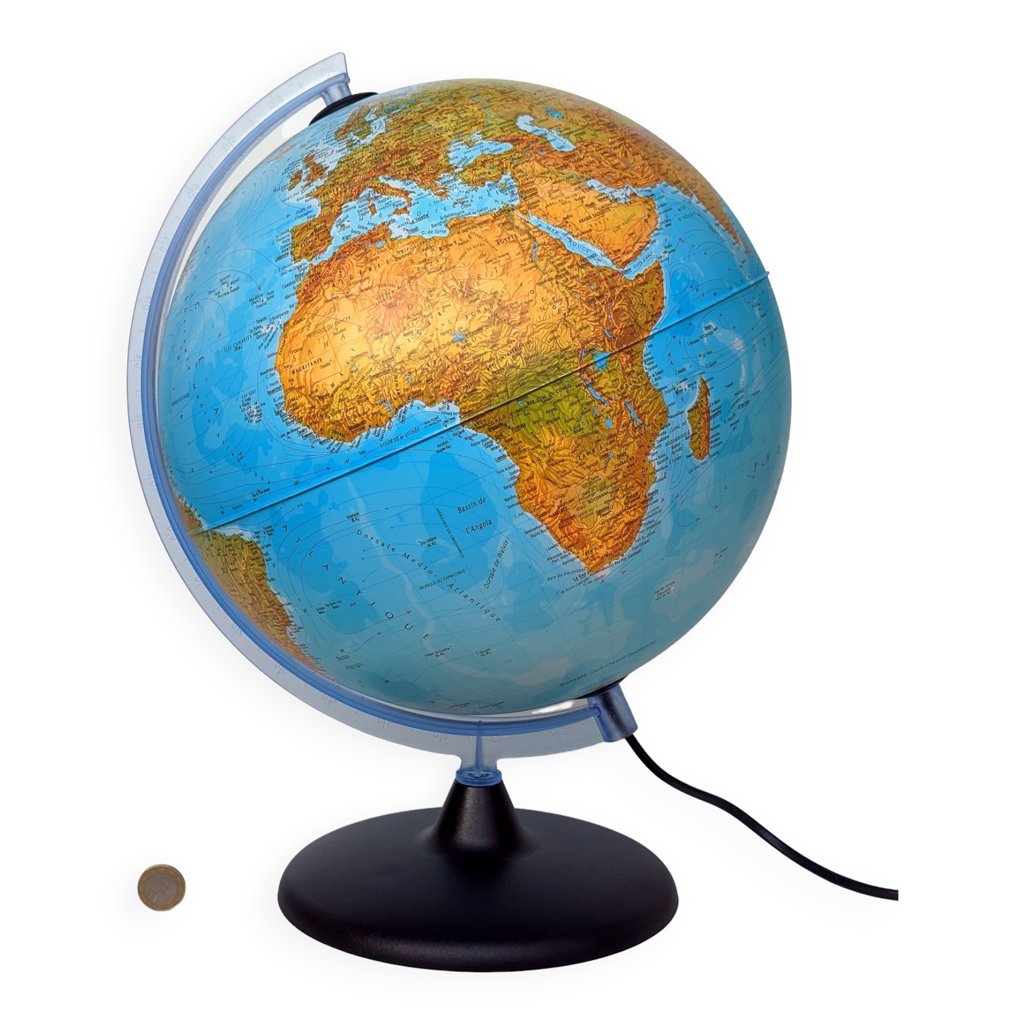 Globe terrestre lumineux TECNOGLOBUS - Fabriqué en Italie par la ...