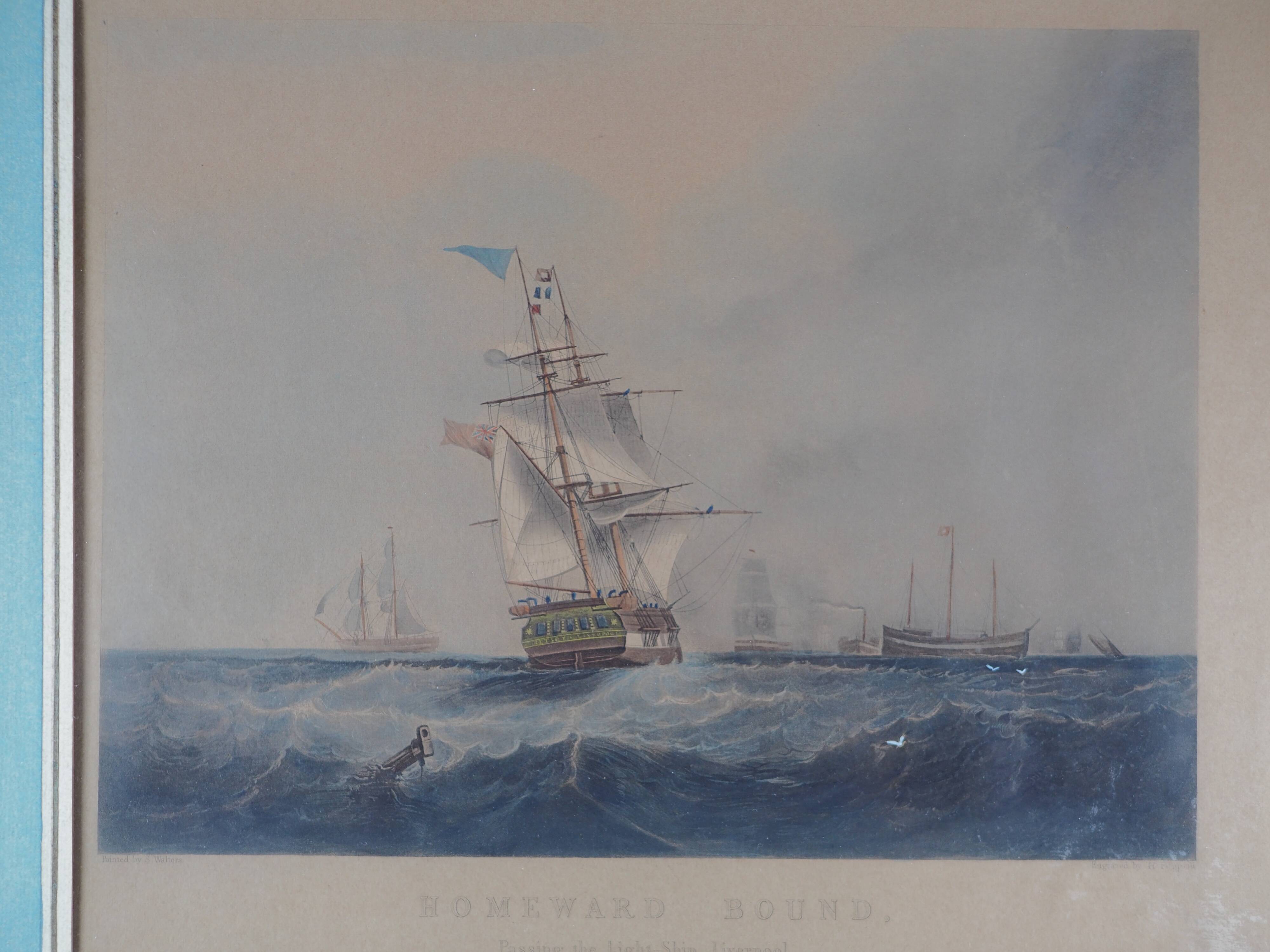 Samuel Walters - gravure de H. Papprill - 1860 | Selency