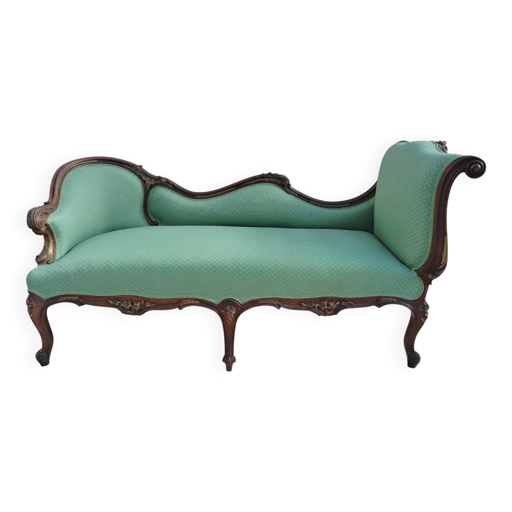 Méridienne ou Veilleuse style Louis XV | Selency