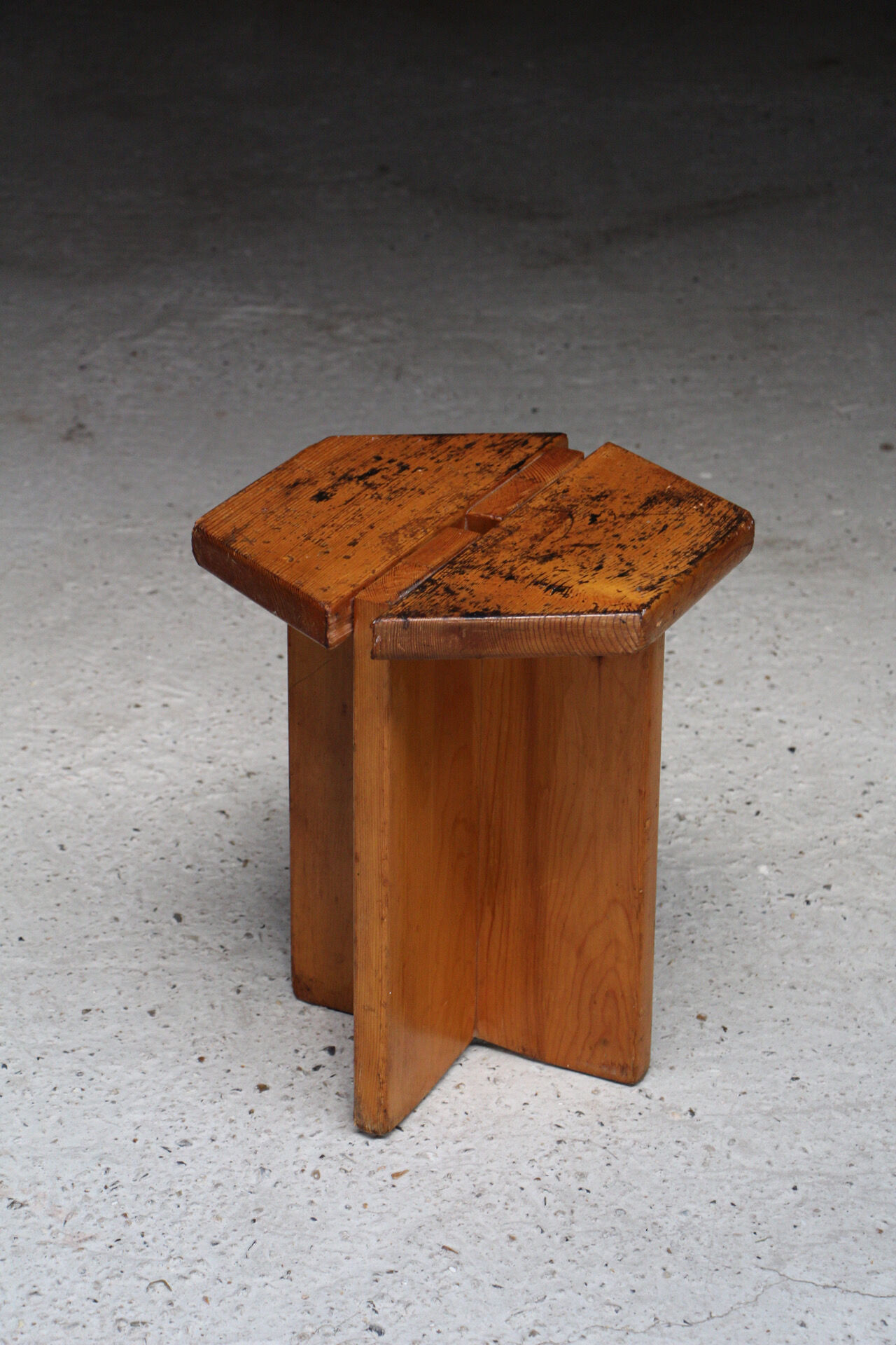 Tabouret René Martin pour Regain 1955 | Selency