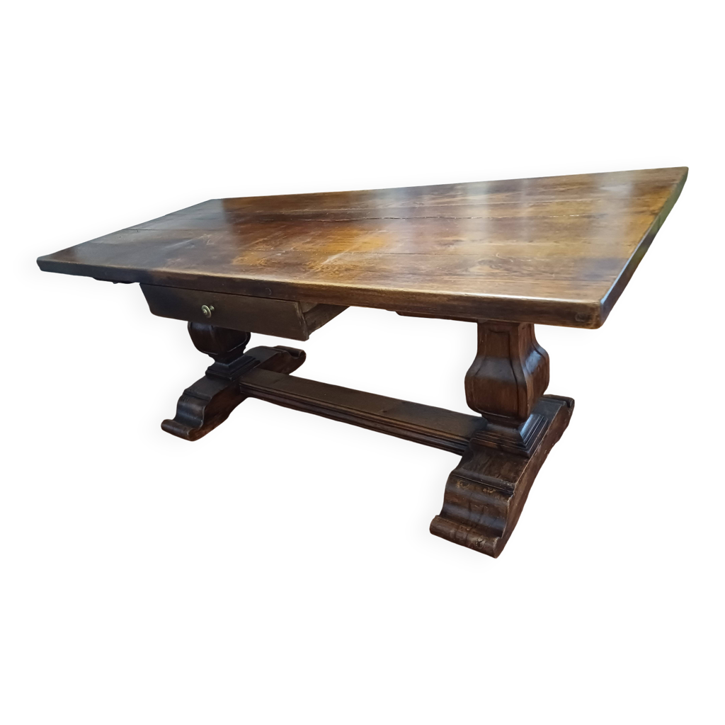 Table monastére en chéne | Selency