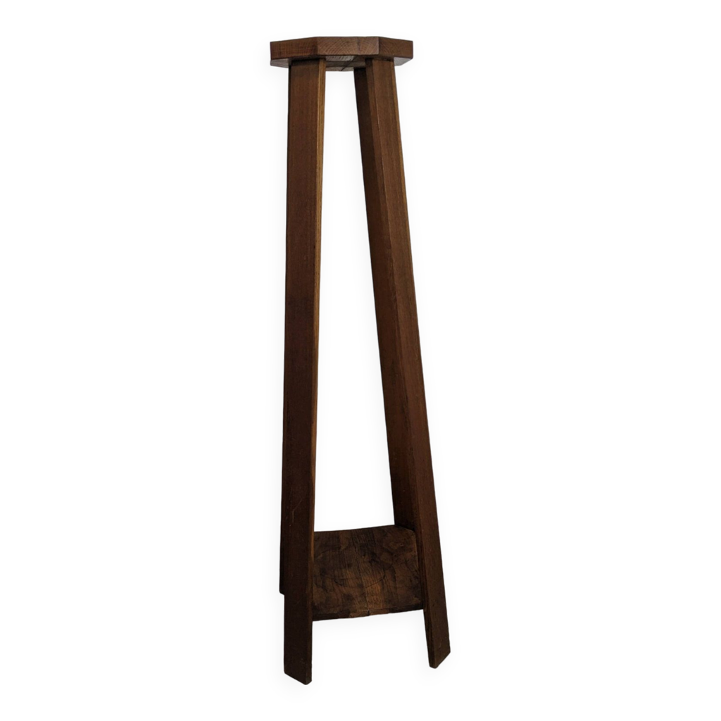 Sellette style art déco en bois massif | Selency