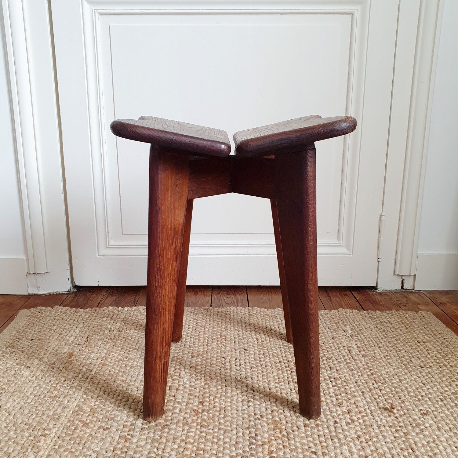 Tabouret trèfle Marcel Gascoin | Selency