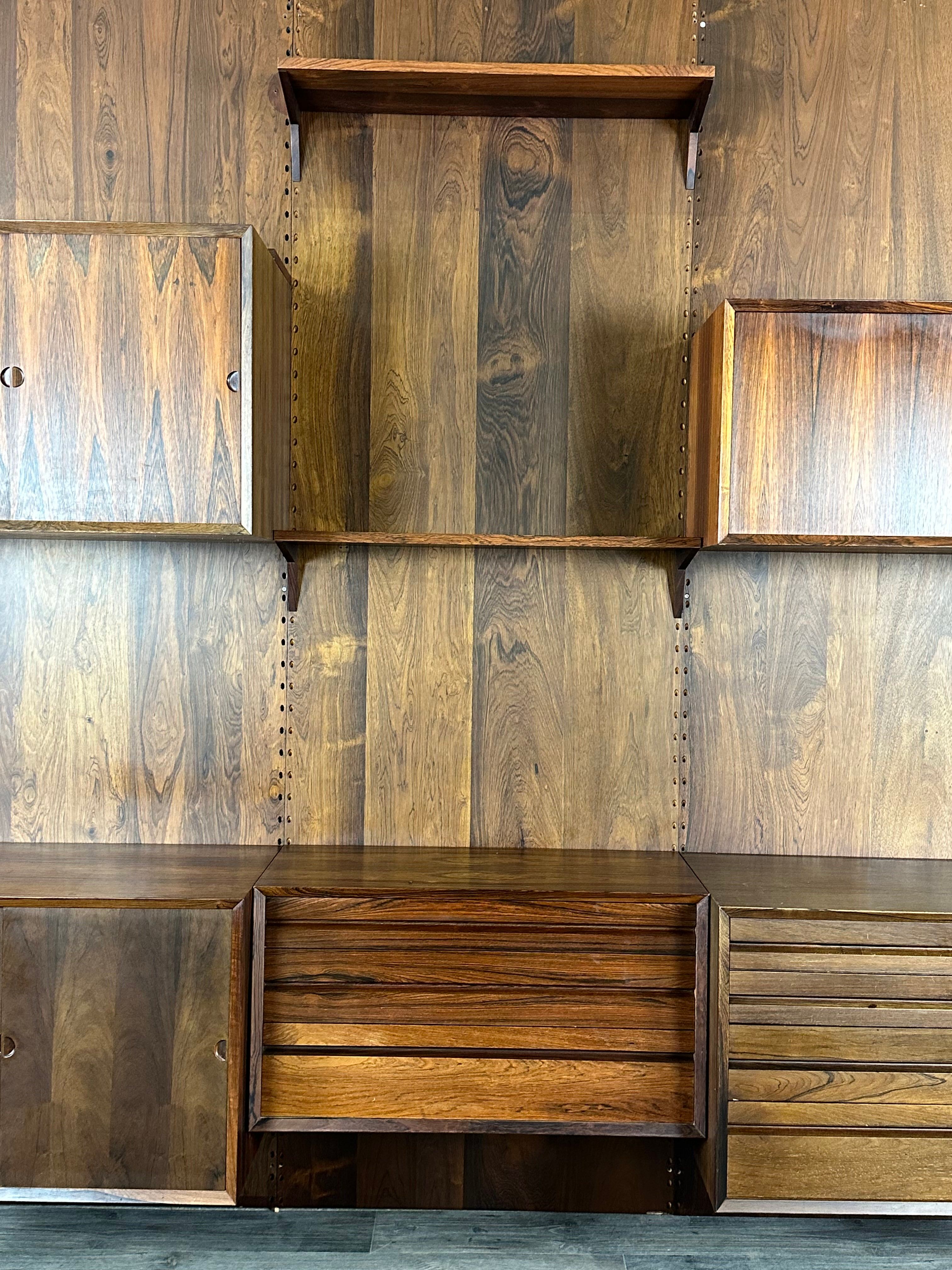 60s 70s shelf shelving system Wall Unit Cado Poul Cadovius Danish ...