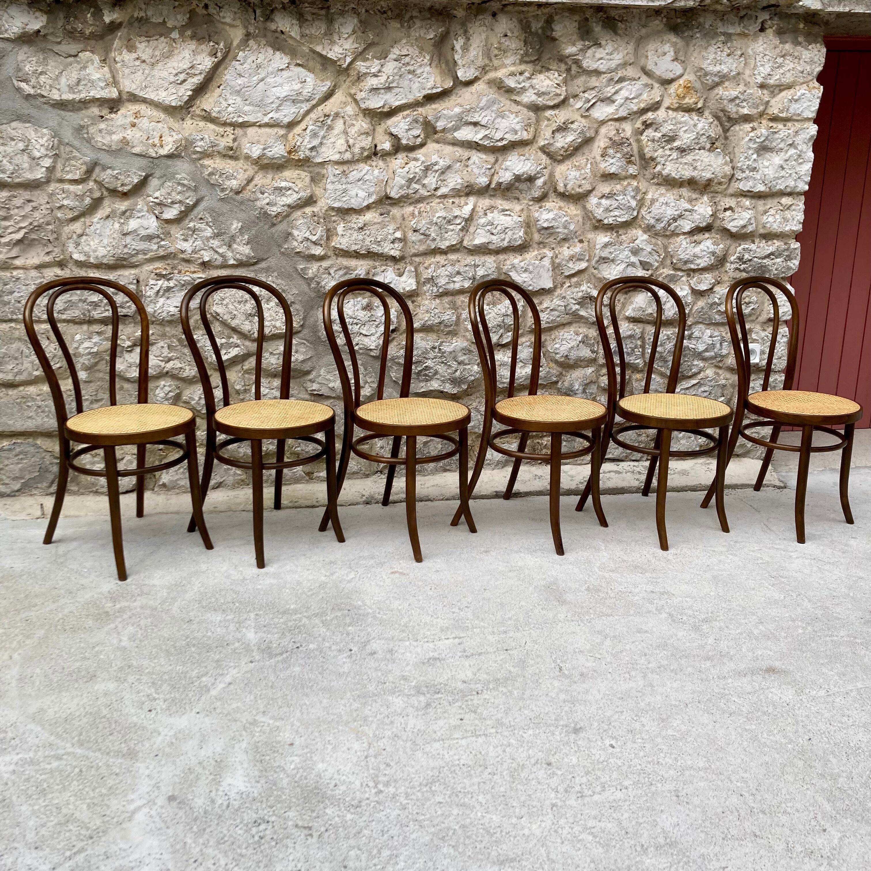 Ensemble de 6 chaises bistrot | Selency
