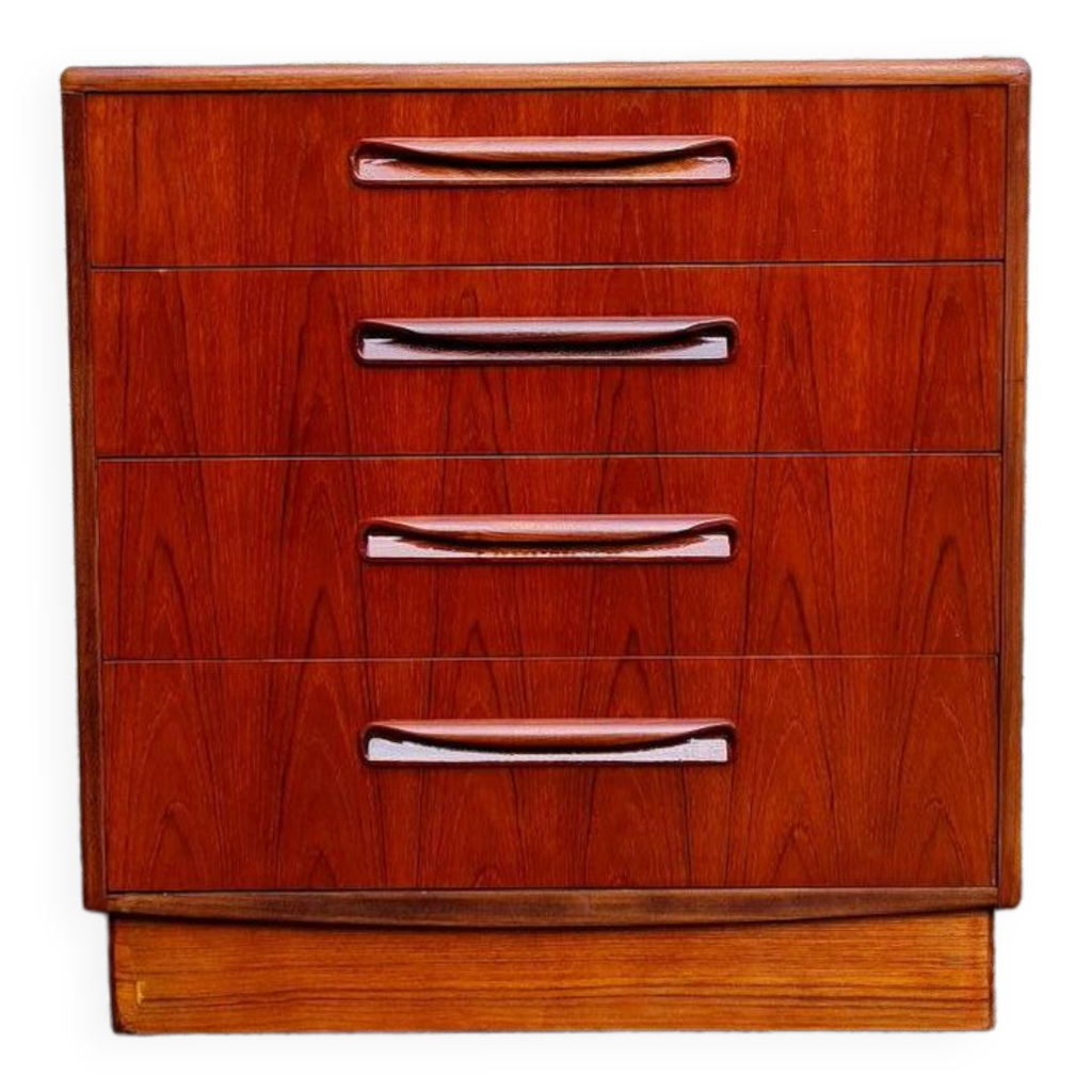 Commode G Plan Gamme Fresco Quatre Tiroirs En Teck Meubles Du Milieu Du ...