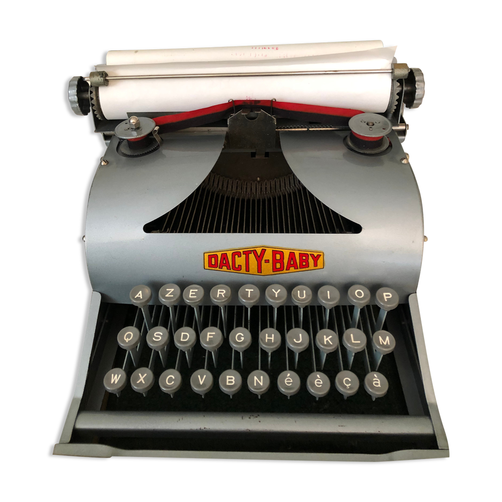 Dacty-Baby machine à écrire enfant vintage | Selency