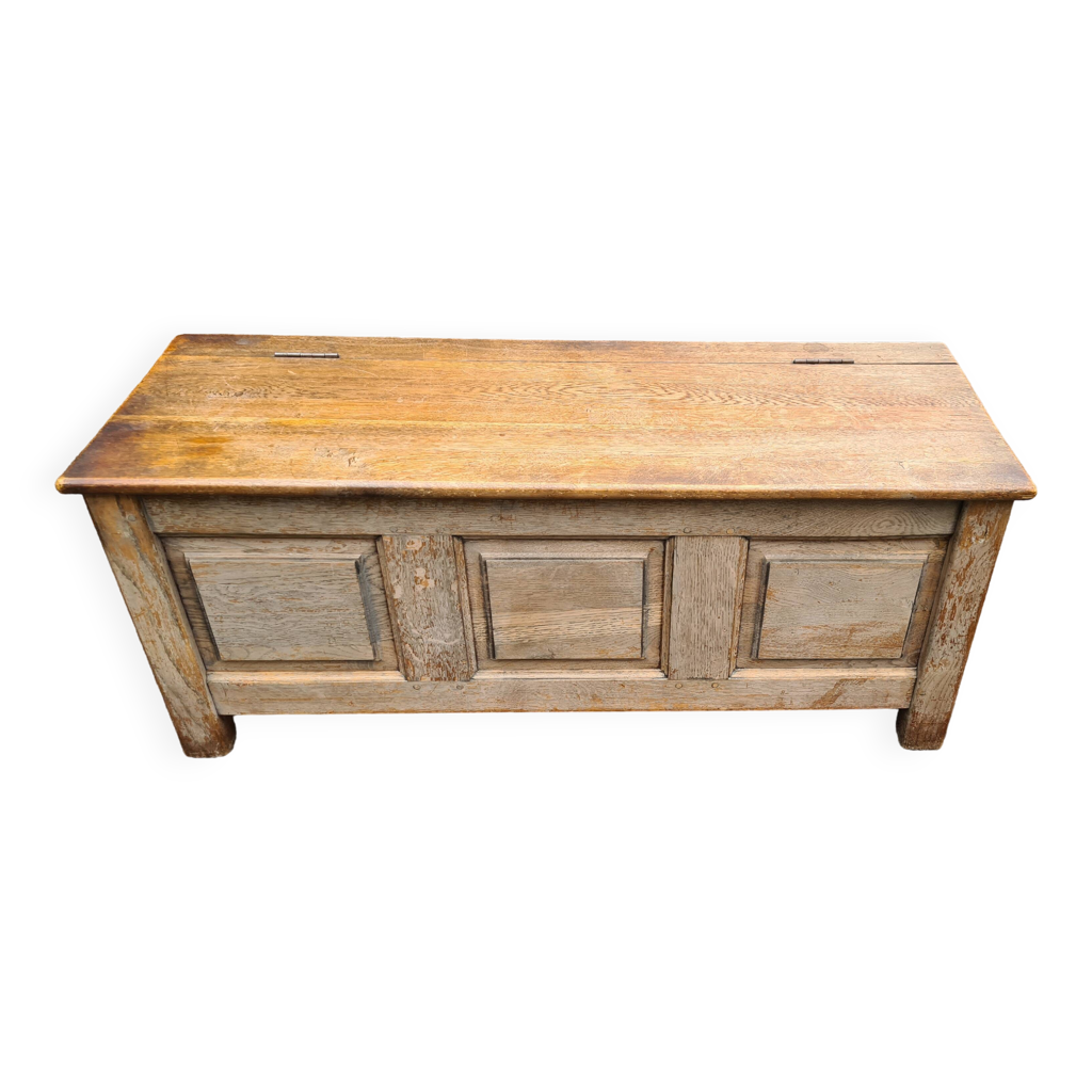 ancien grand coffre en bois | Selency