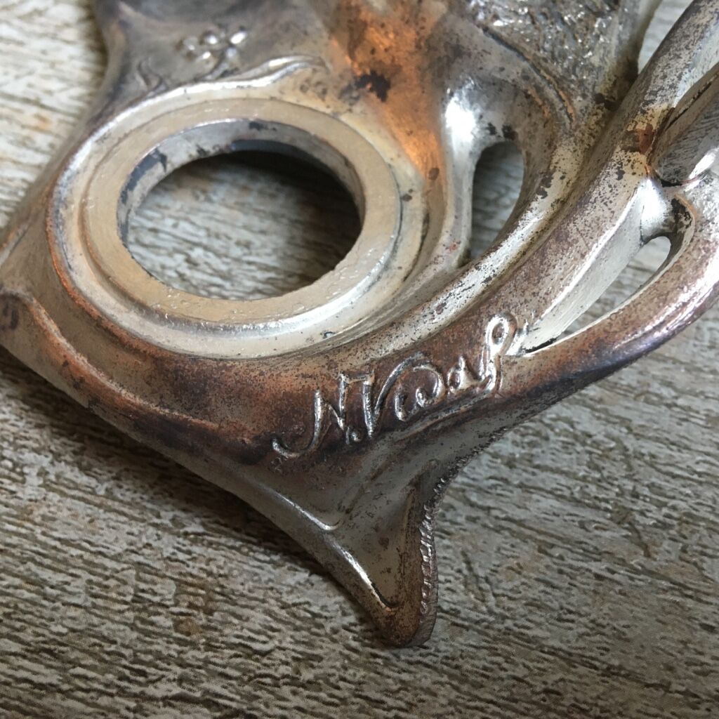 Encrier Nicolas Vidal signé époque 1870 | Selency