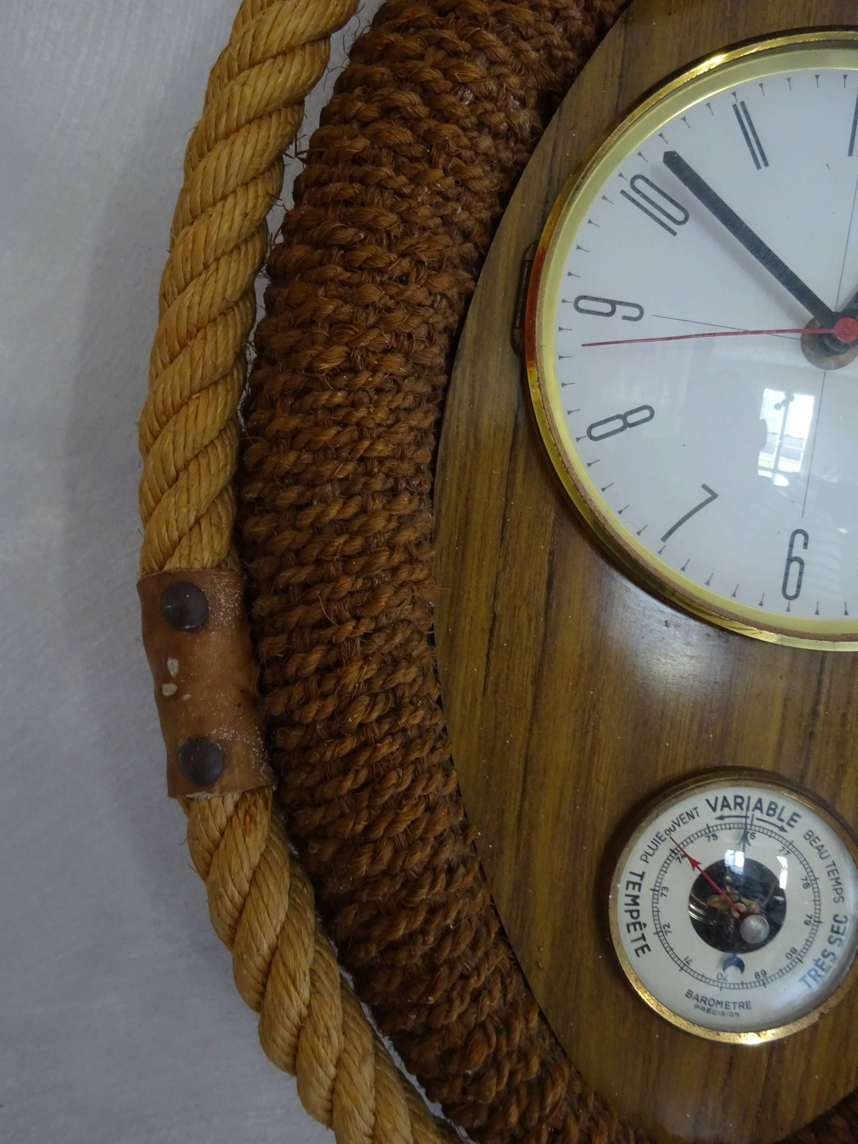 Pendule vintage collier cheval corde | Selency