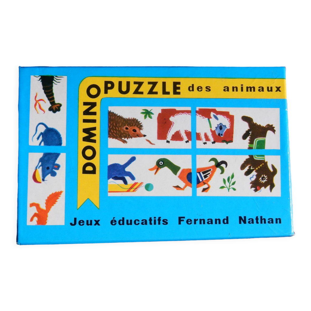 Domino puzzle des animaux de fernand nathan | Selency