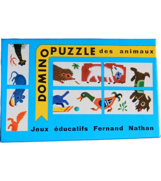Domino puzzle des animaux de fernand nathan | Selency