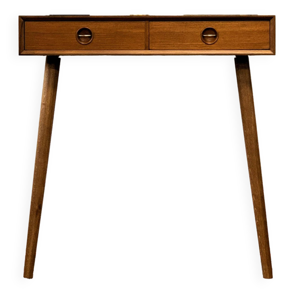 Table console avec tiroirs, Norvège années 1960, vintage, moderne milieu de gamme | Selency
