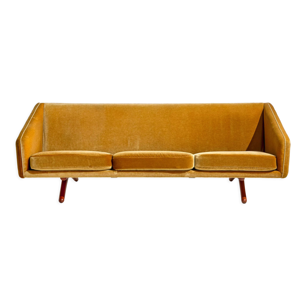 Ml-90 three-seater sofa by Illum Wikkelsø for Michael Laursen | Selency