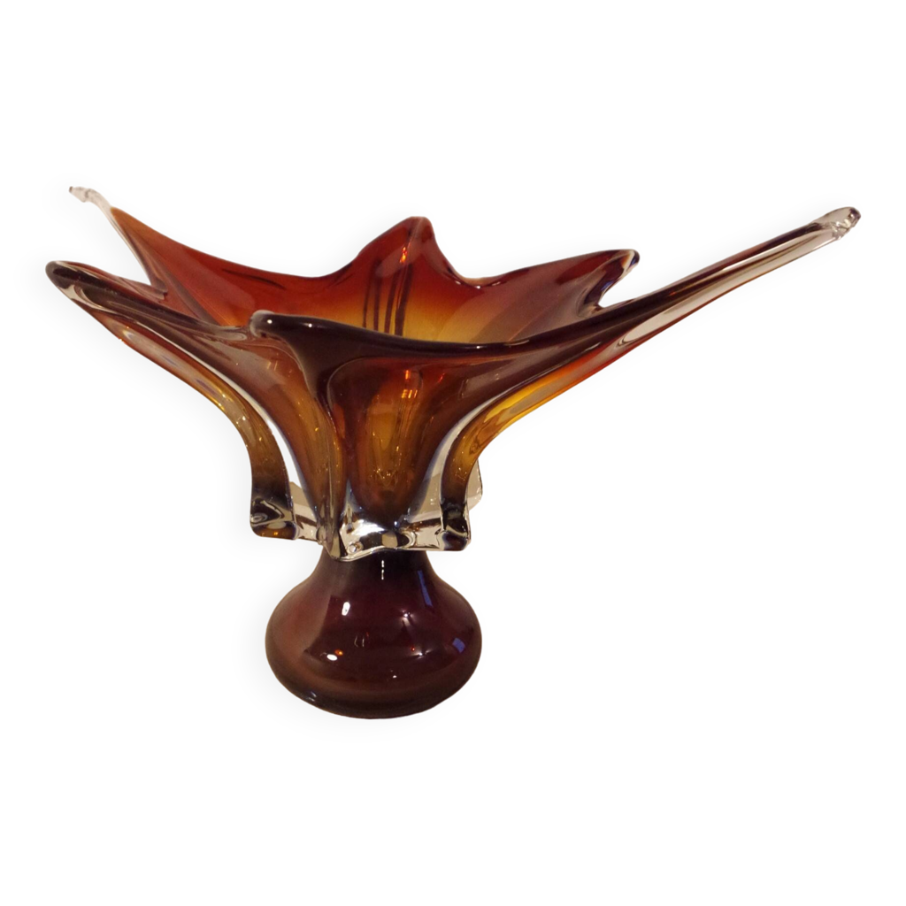 Coupe à fruit en verre de Murano | Selency