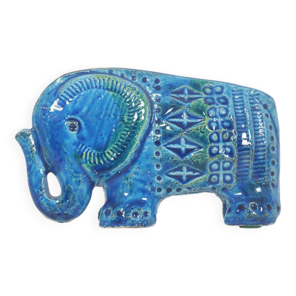 Éléphant Bitossi conçu par Aldo Londi pour Flavia, années 1970 | Selency