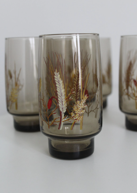 6 verres vintage Arcoroc 1980 | Selency