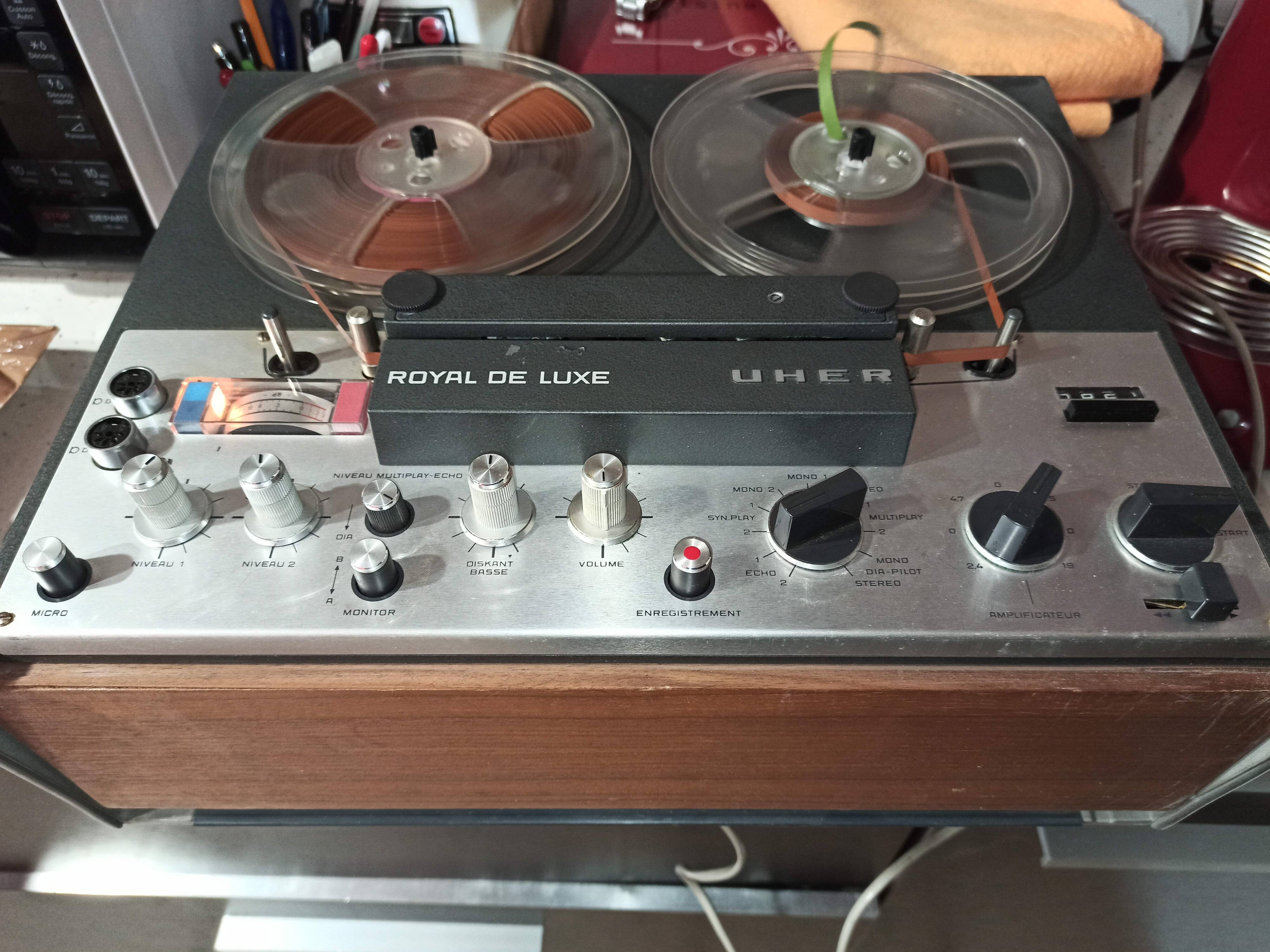 Magnétophone à Bande Uher Vintage Modèle Royal de Luxe | Selency