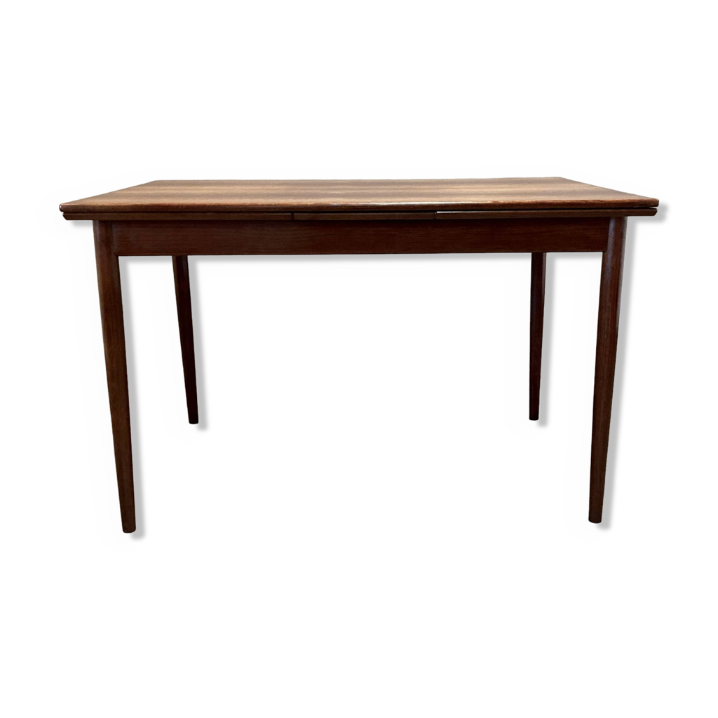 Table haute en palissandre "Design Scandinave" 1950. | Selency