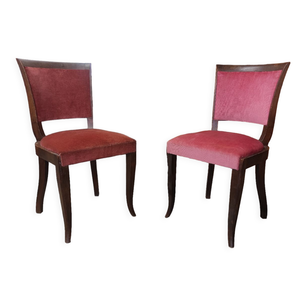 Pair of bridge chairs | Selency
