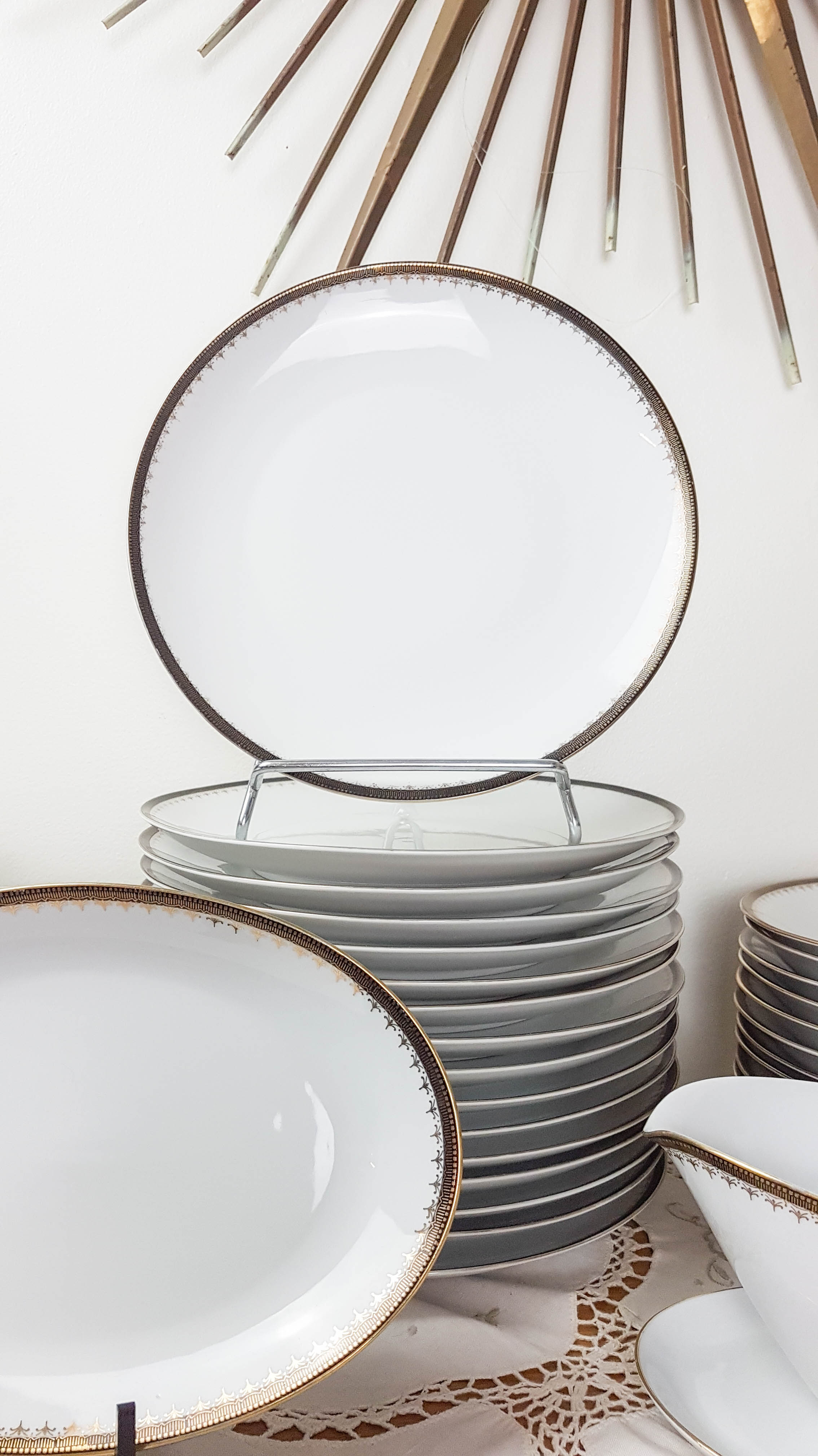 Service en porcelaine vintage Winterling marktleuthen Bavaria ...