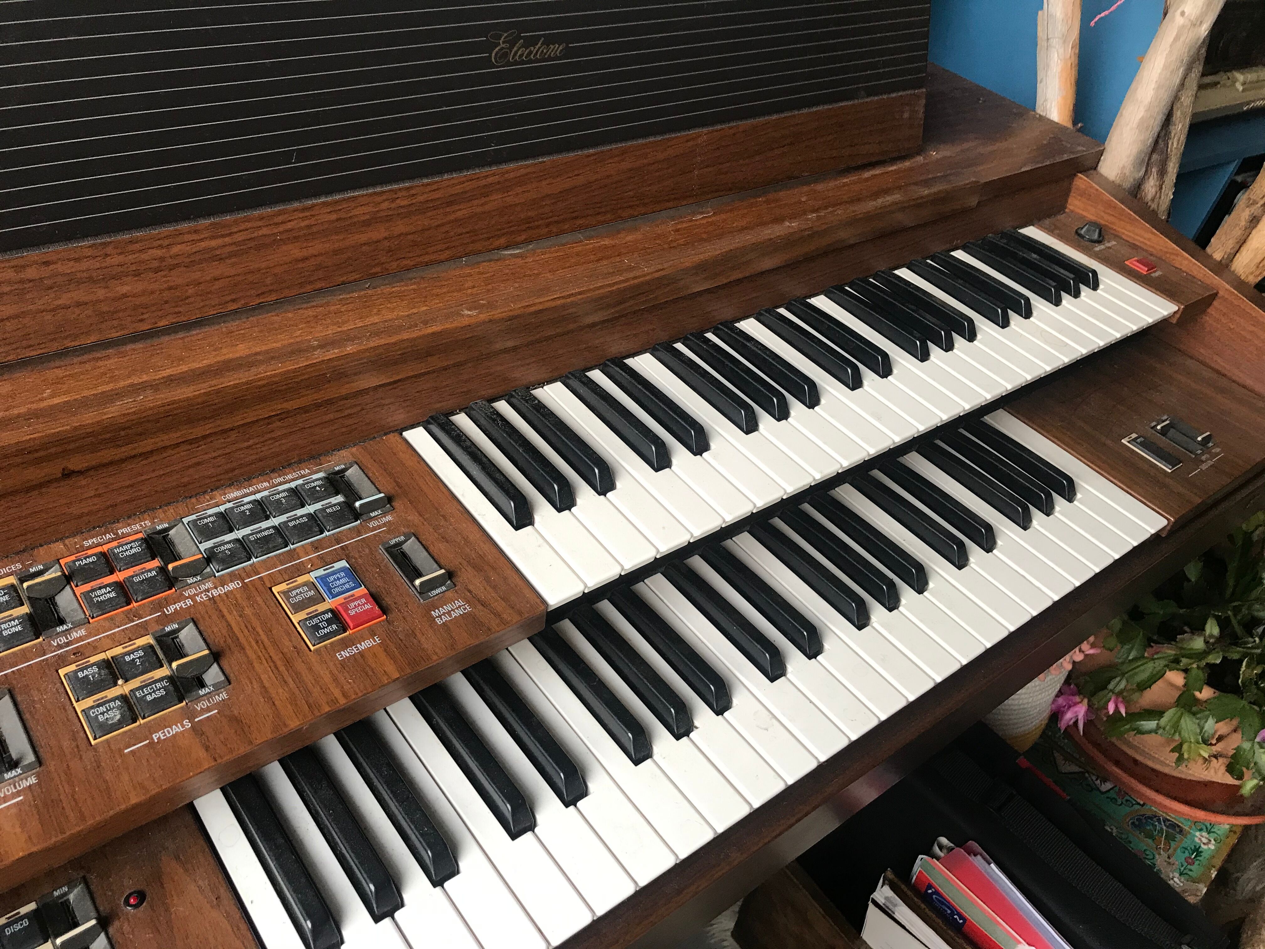 Yamaha Electone FE30 double keyboard organ | Selency
