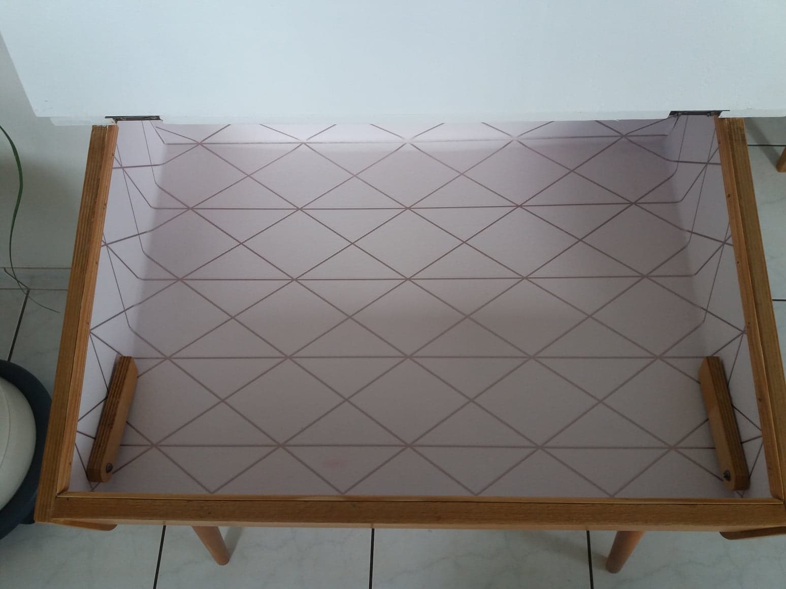 Ensemble bureau enfant vintage des années 50/60 estampillé Baumann ...