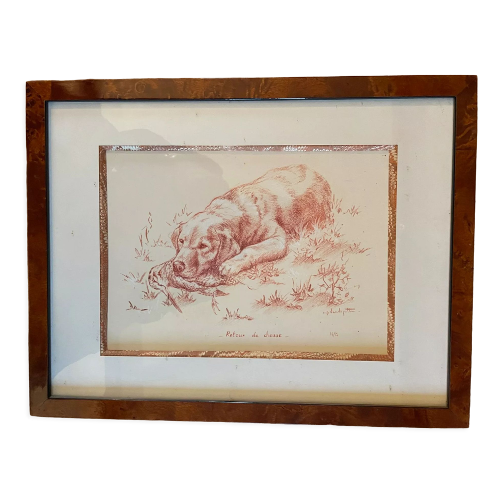 Sanguine "Retour de chasse" | Selency