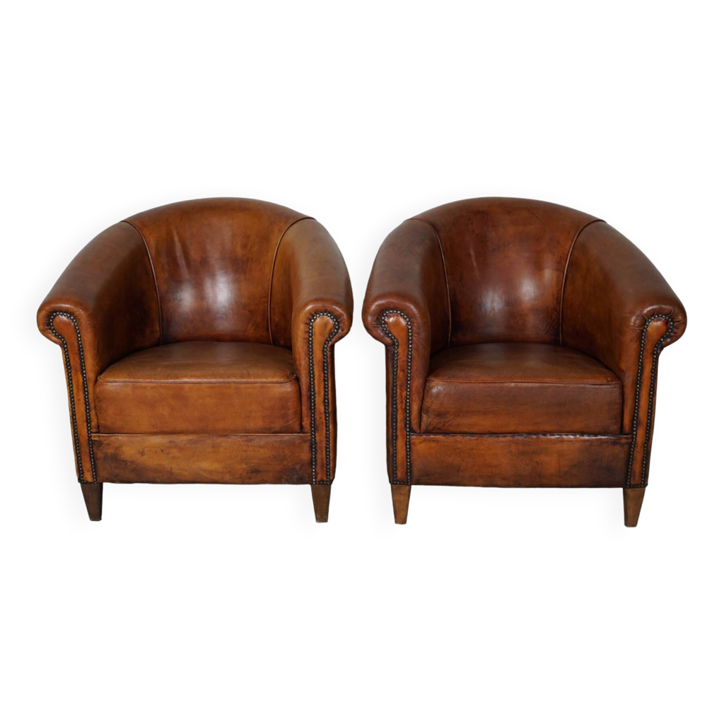 Fauteuil Vintage Cuir