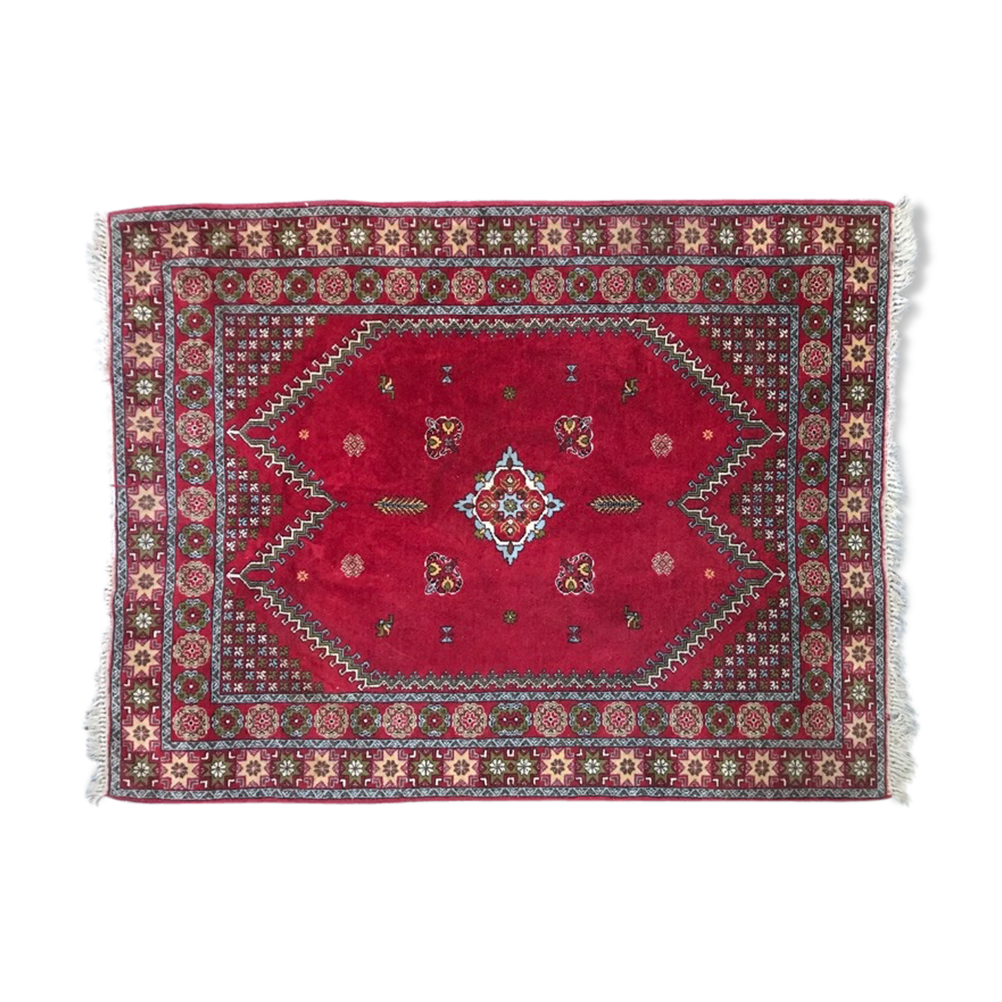 Tapis Maroc rabat fait main 158x205 cm | Selency