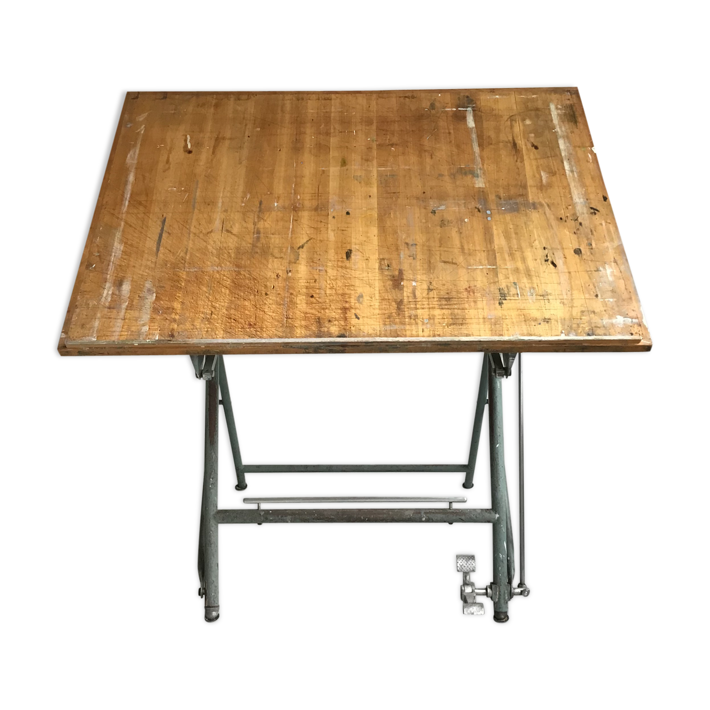 Table à dessin industrielle établissements L.Sautereau | Selency