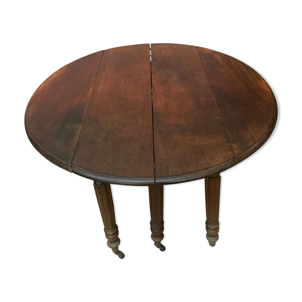 Table ronde en chêne | Selency
