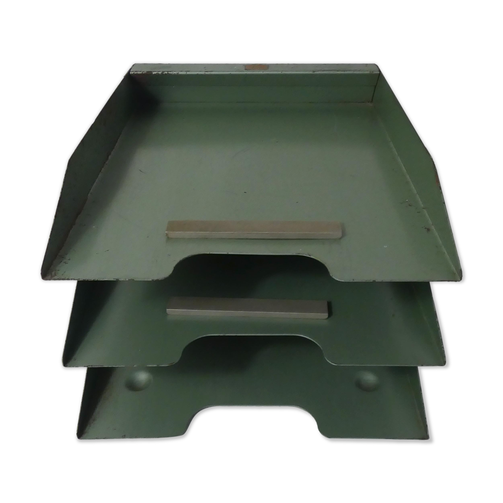 Ancien trieur de documents en métal ouest bureau | Selency