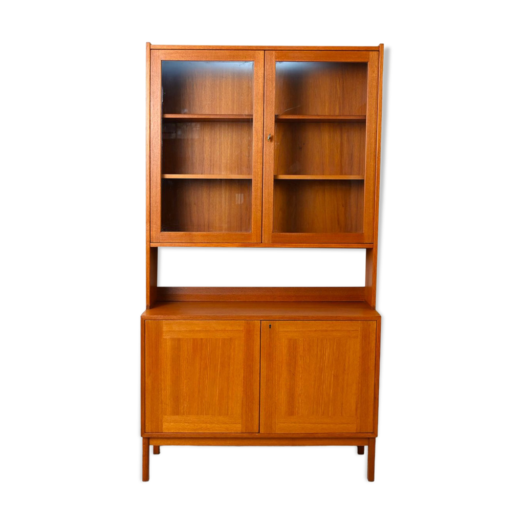 Buffet vintage avec vitrine | Selency