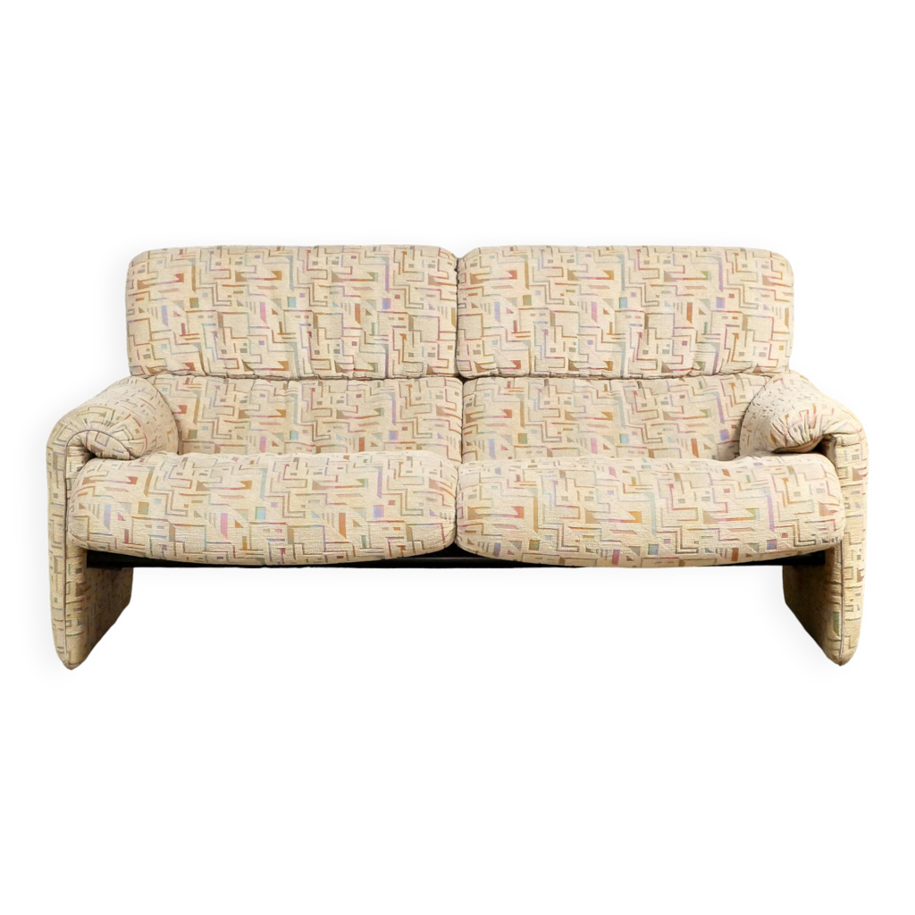 Canapé graphique Strässle, années 1980 | Selency