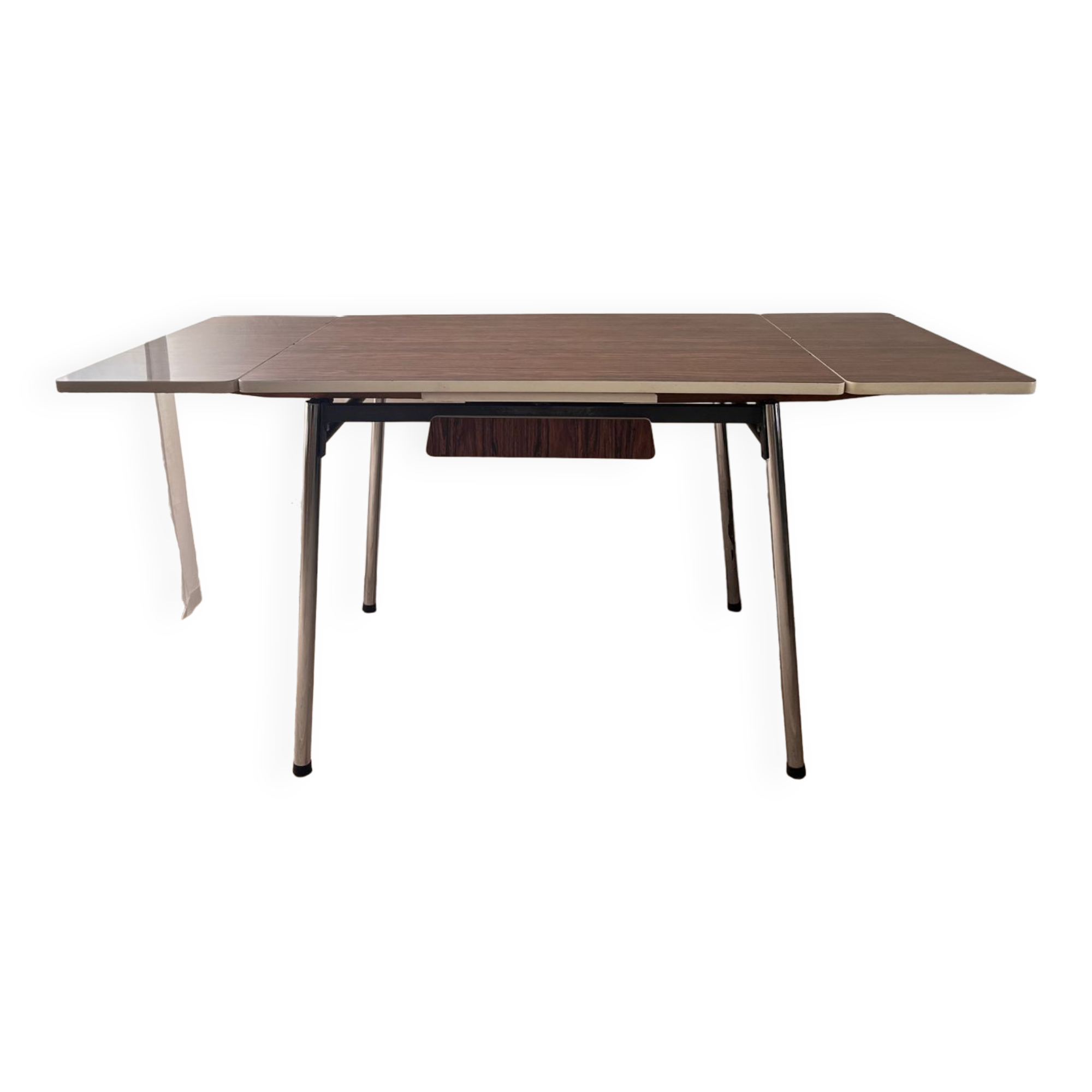 Table extensible formica marron | Selency