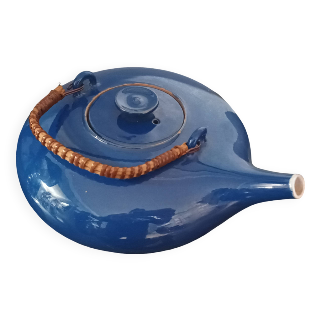 Théière en céramique Plascassier, Poterie de la Brague années 1960/70 ...