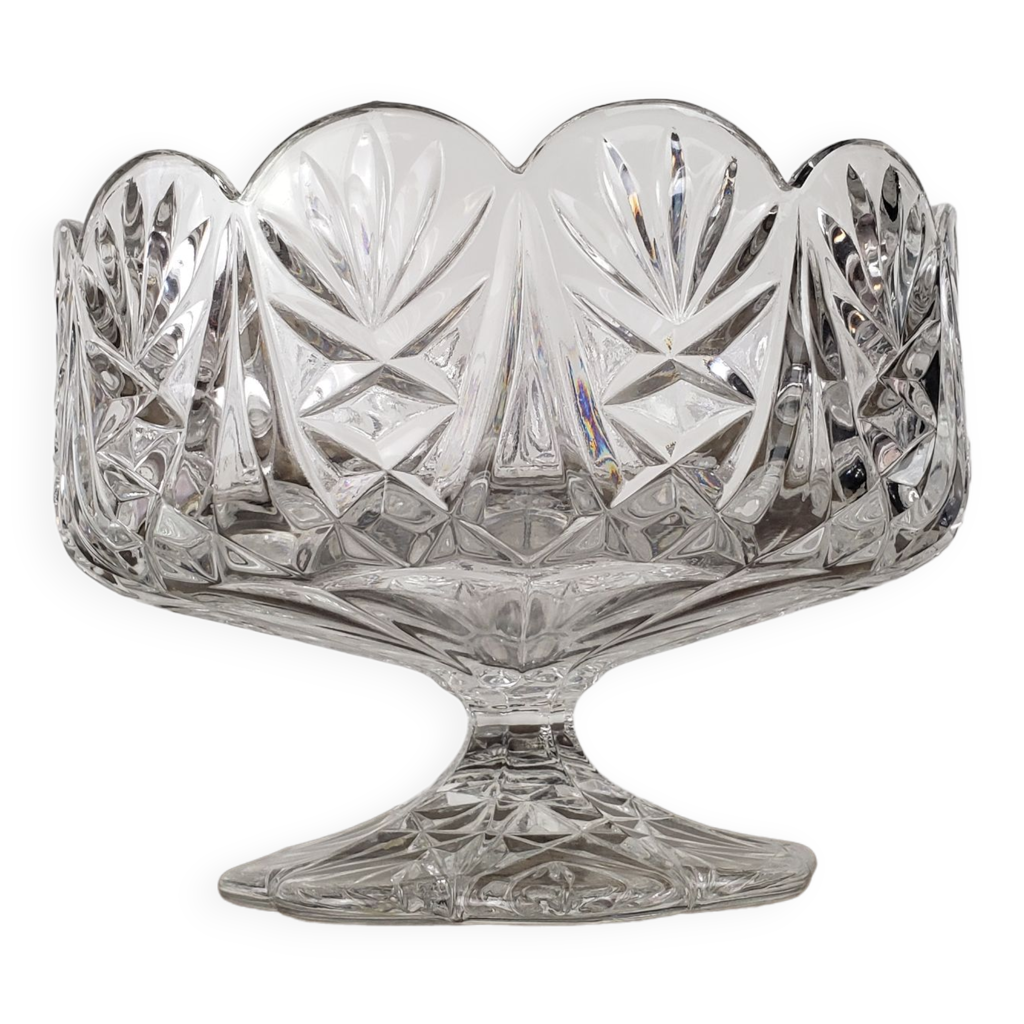 Grande coupe à fruits en verre | Selency