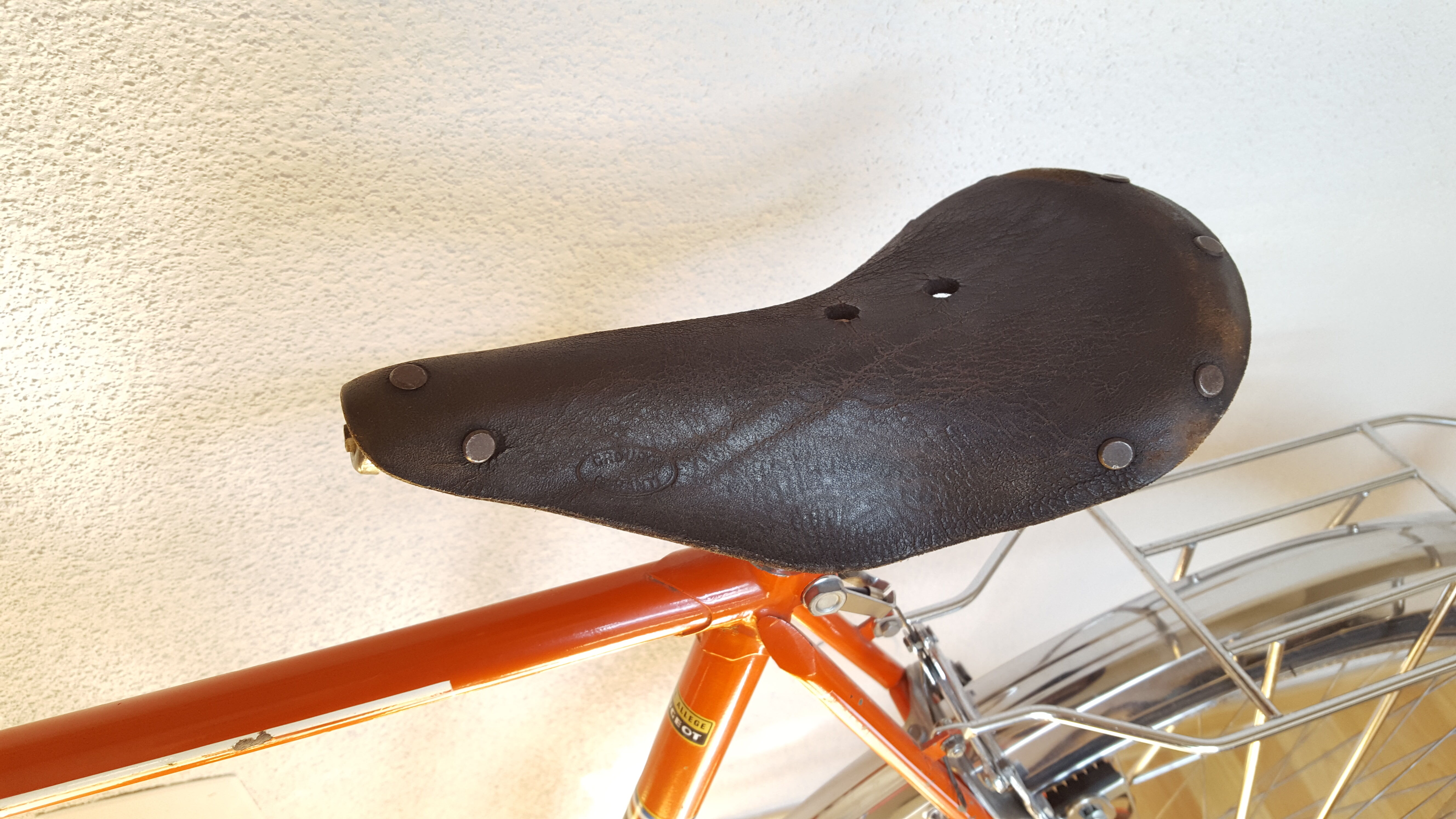 Vélo Peugeot PX50 randonneur vintage orange | Selency