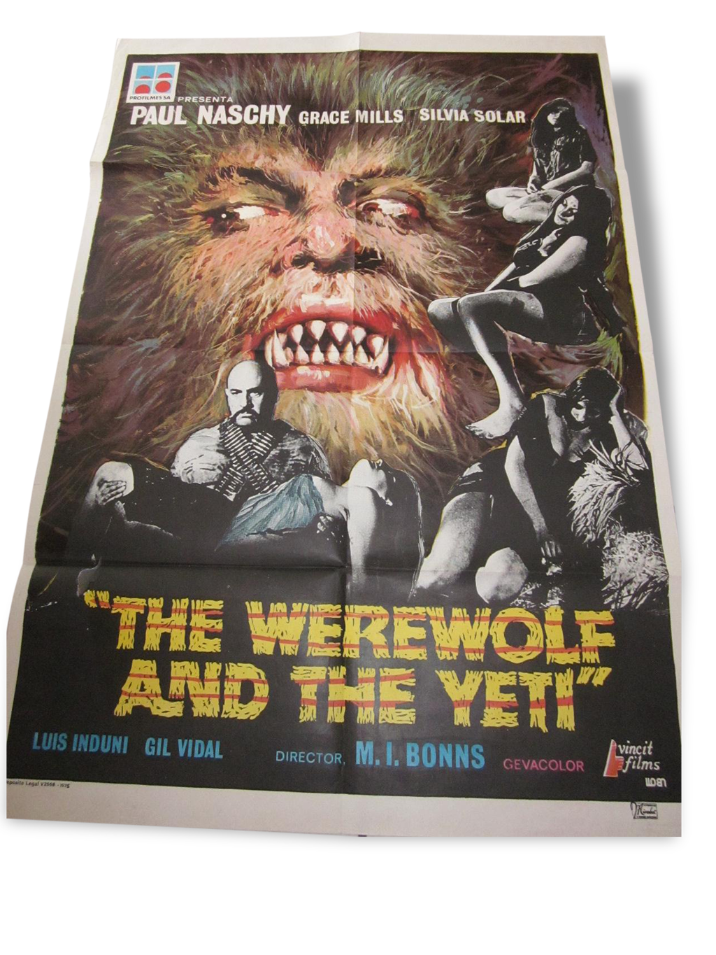 Displays The werewolf and the yeti. | Selency