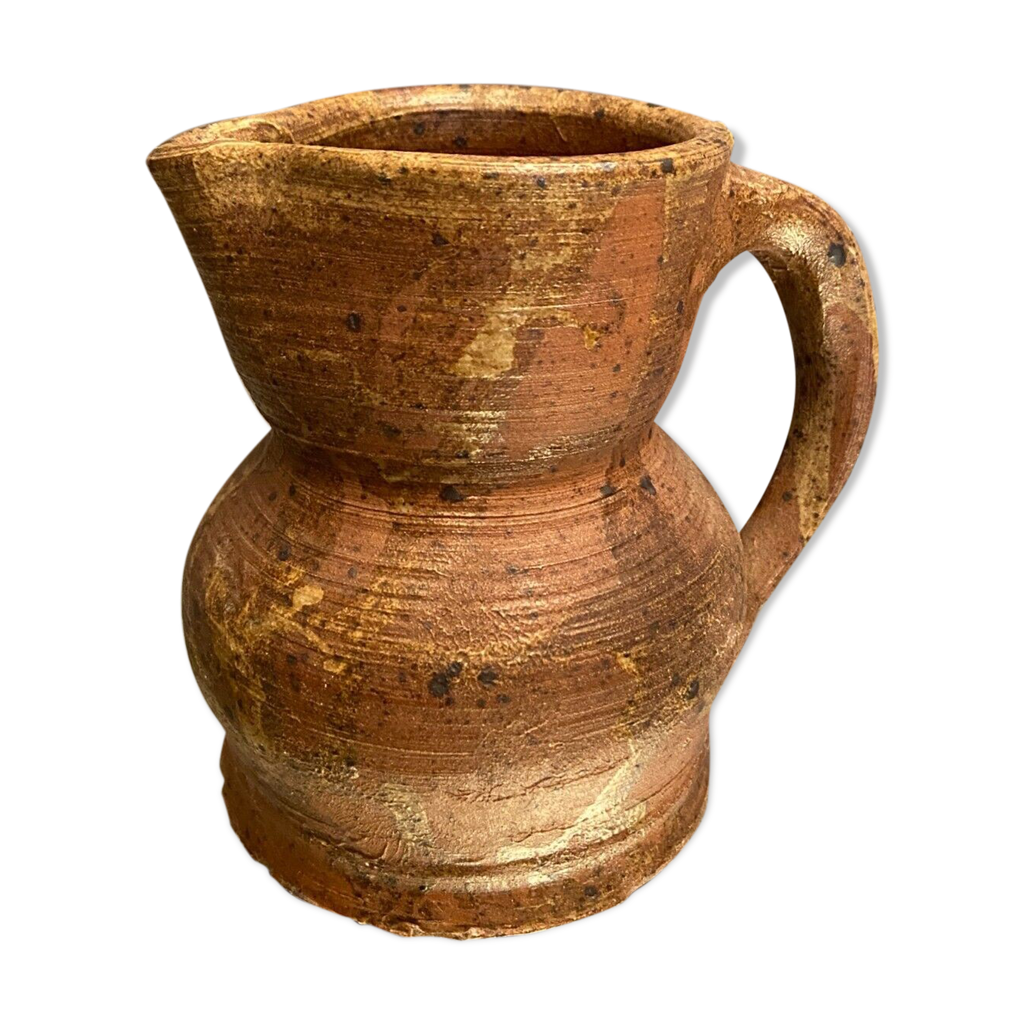 Pichet en grès de La Borne signé B. Fabre | Selency