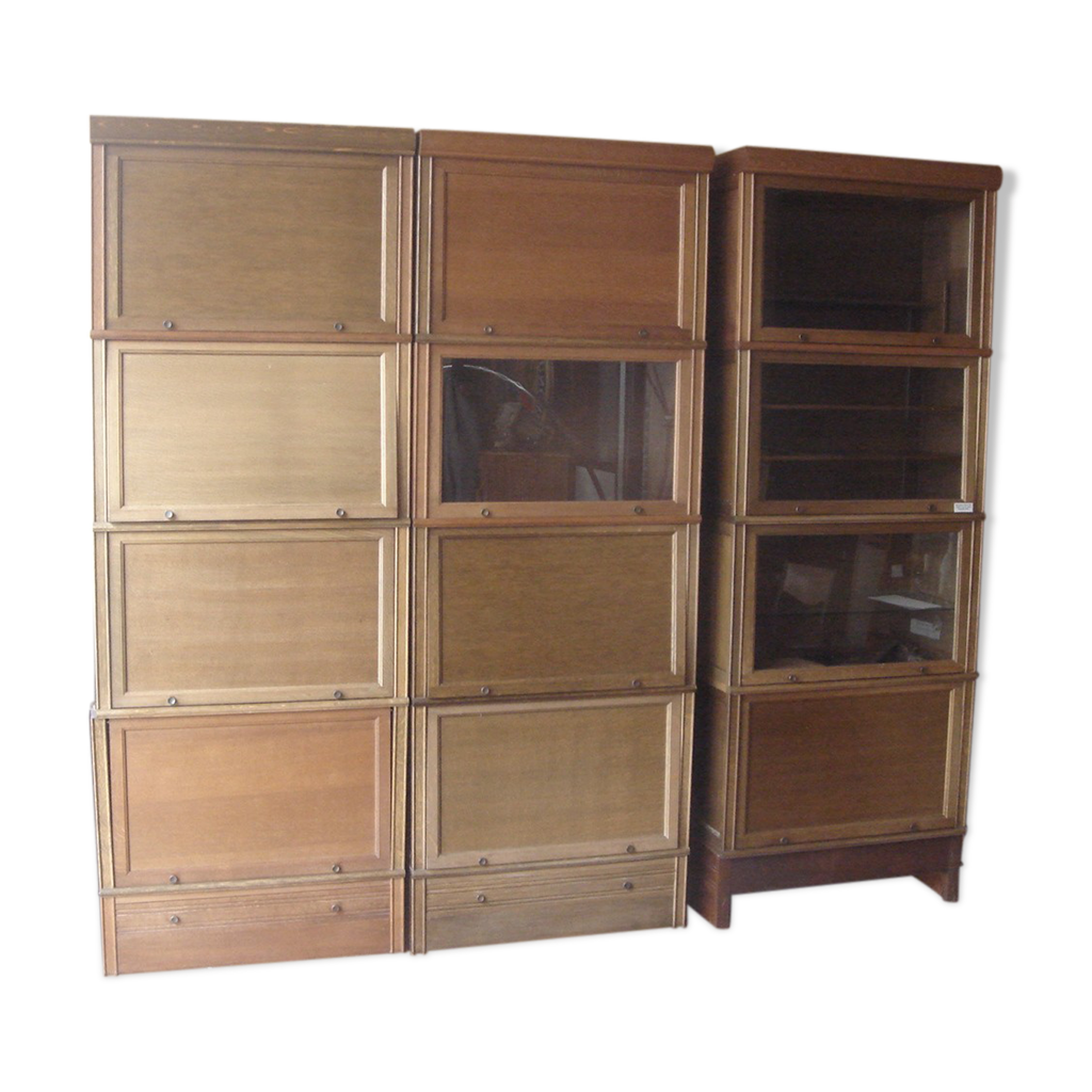 Ensemble de 15 meubles MD de 1950 avec notice de montage d'époque | Selency