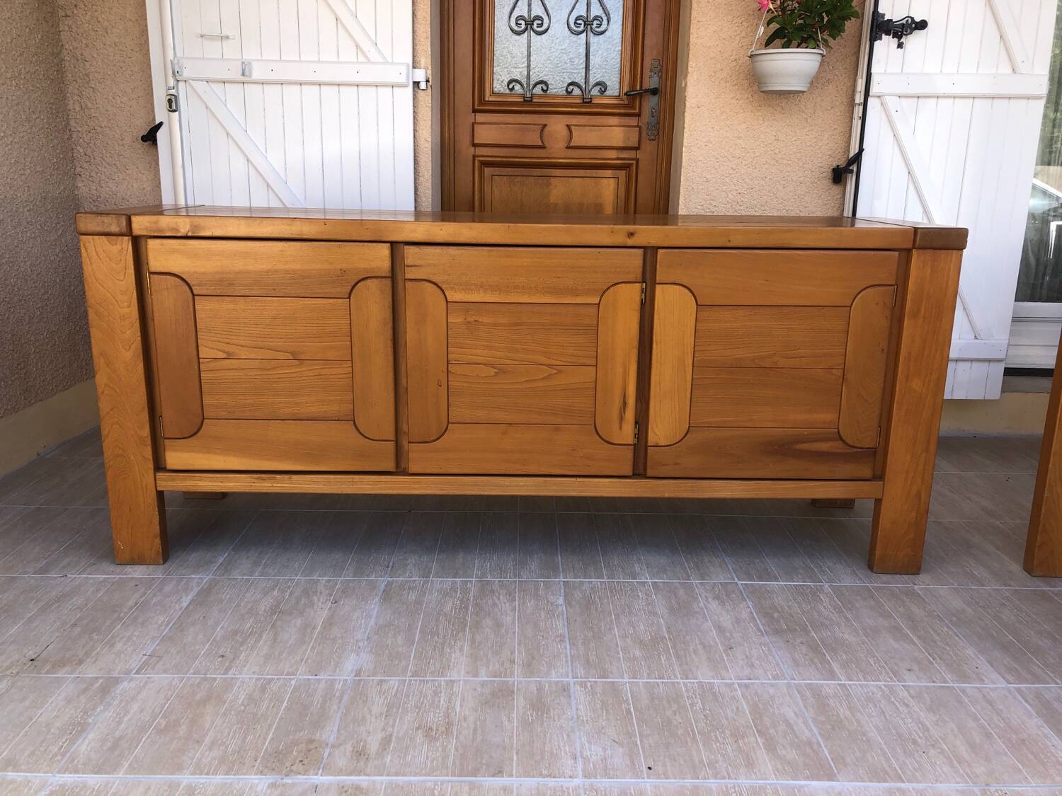 Enfilade Maison Regain en orme massif | Selency