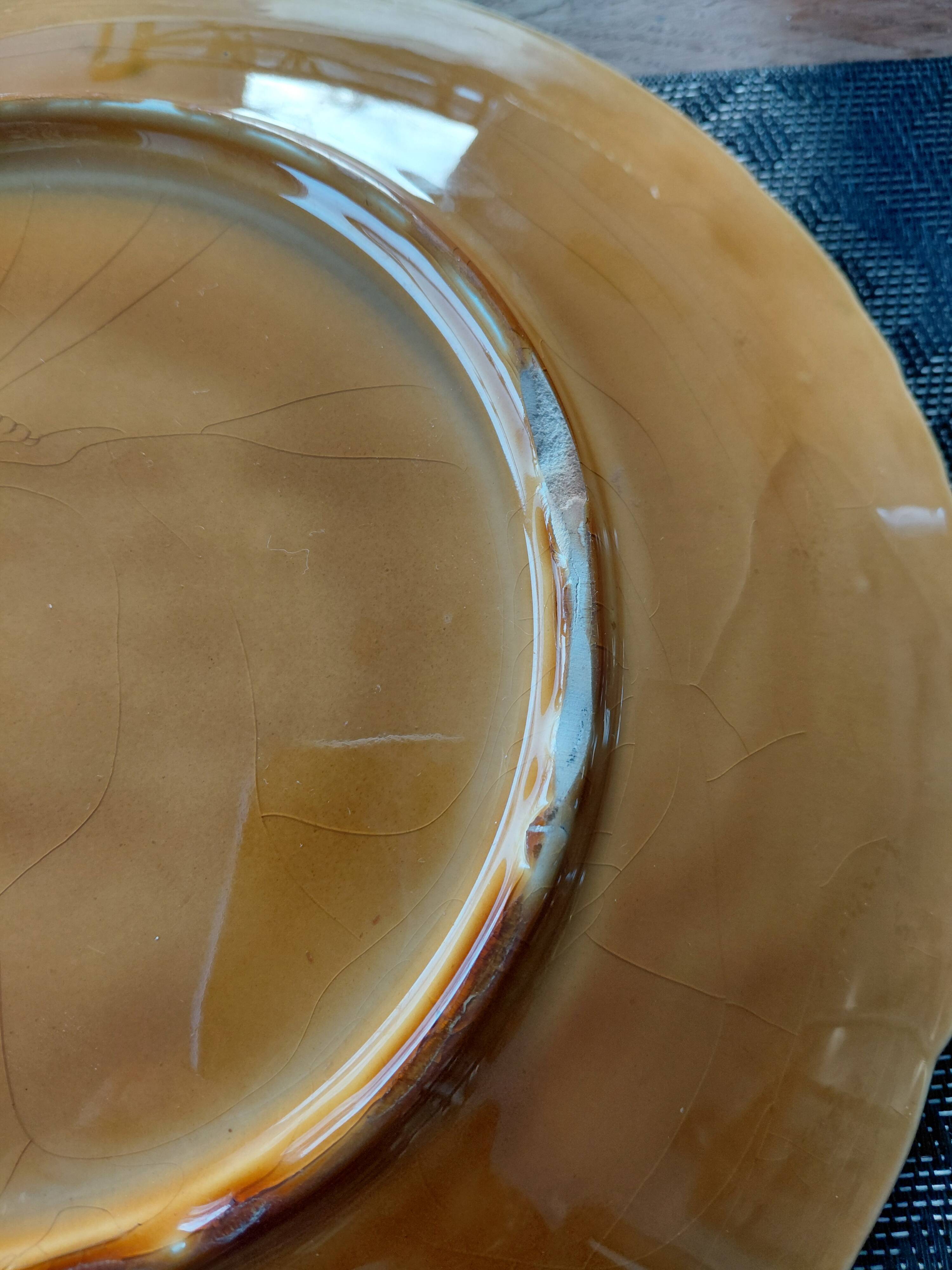 Plat rond de Sarreguemines | Selency