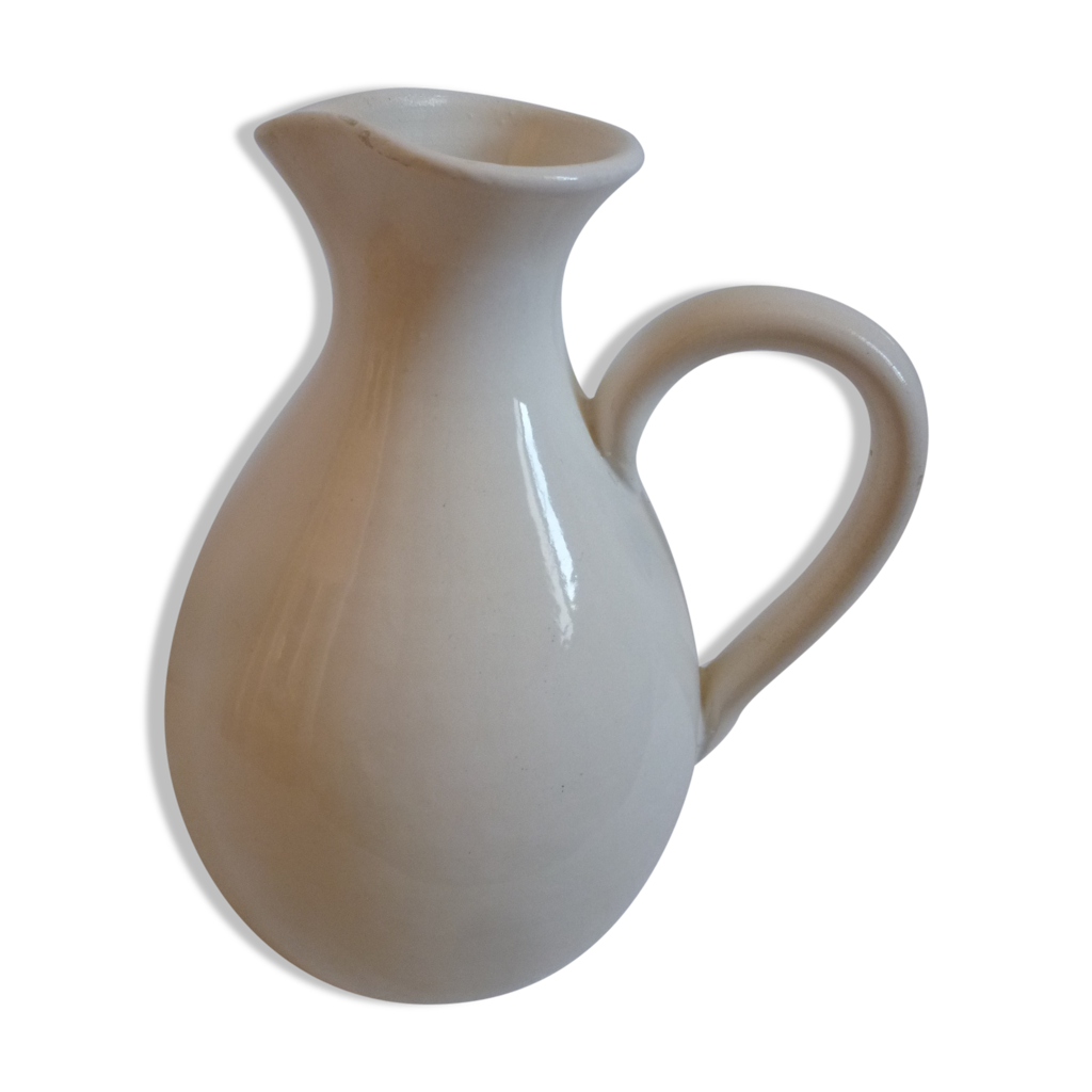 Pichet céramique pichon blanc | Selency