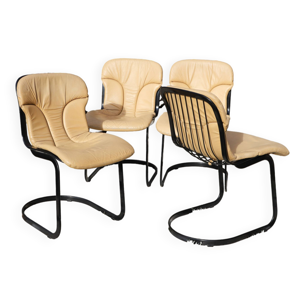 4 chairs by Cidue 1970 | Selency