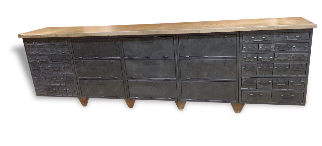 Enfilade indistrielle "Army Luxe" | Selency