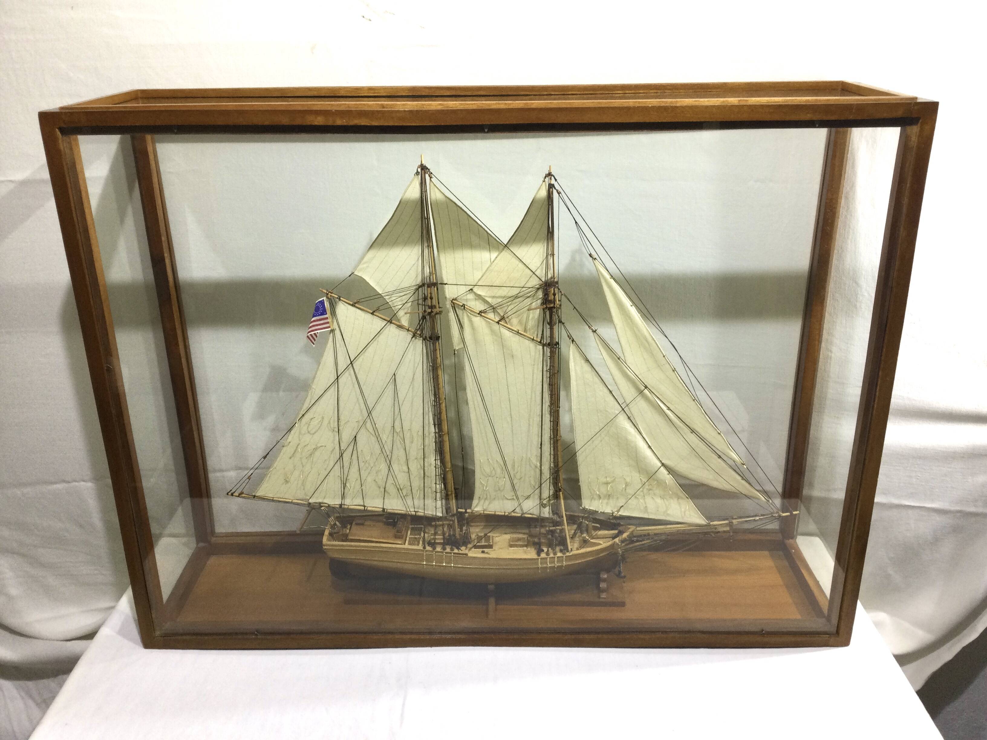 Two-masted boat model “Flying Fish 1860” | Selency