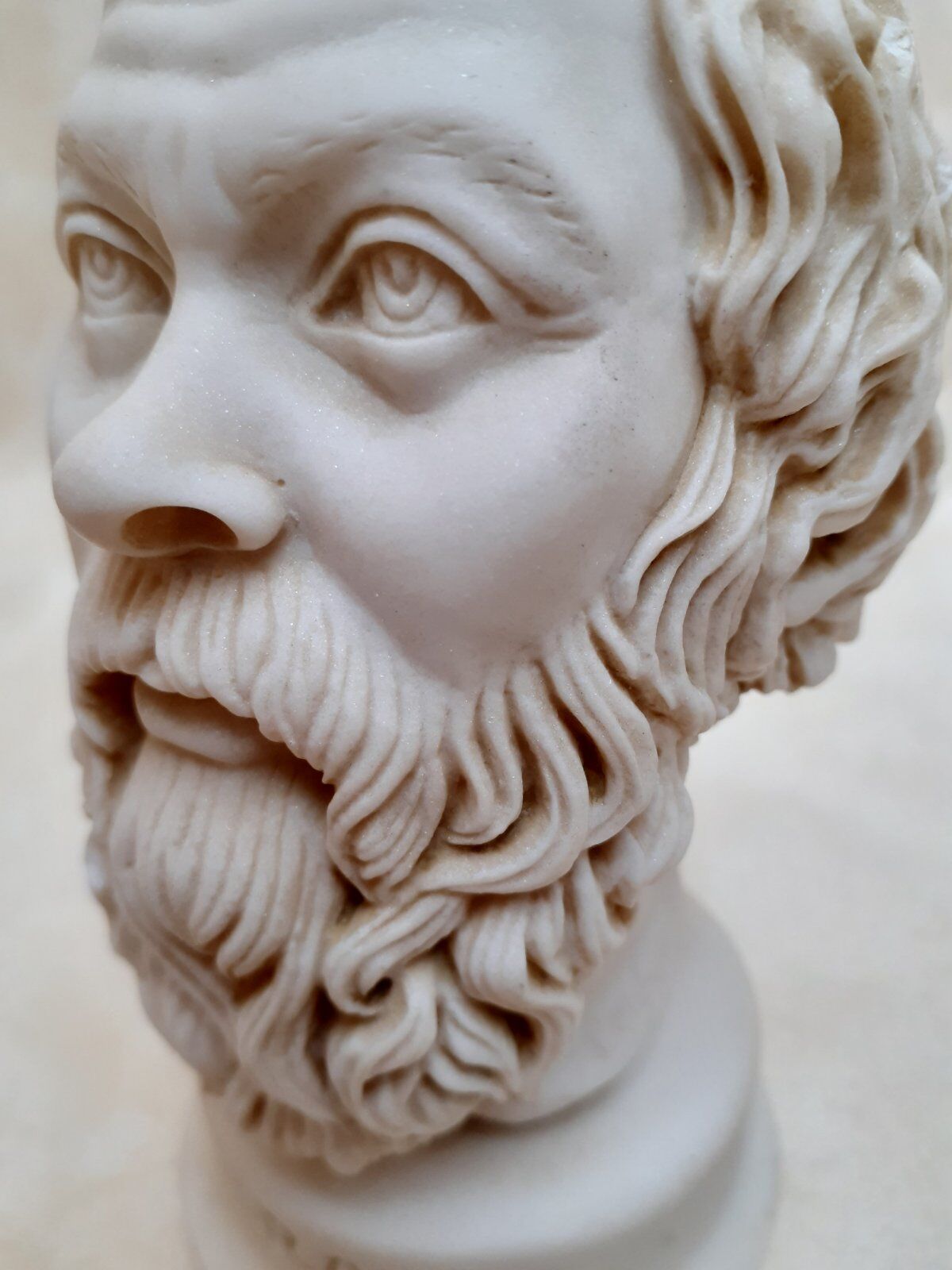 Home & Living Home Décor 14 cm Marble Bust of Socrates from Ephesus ...