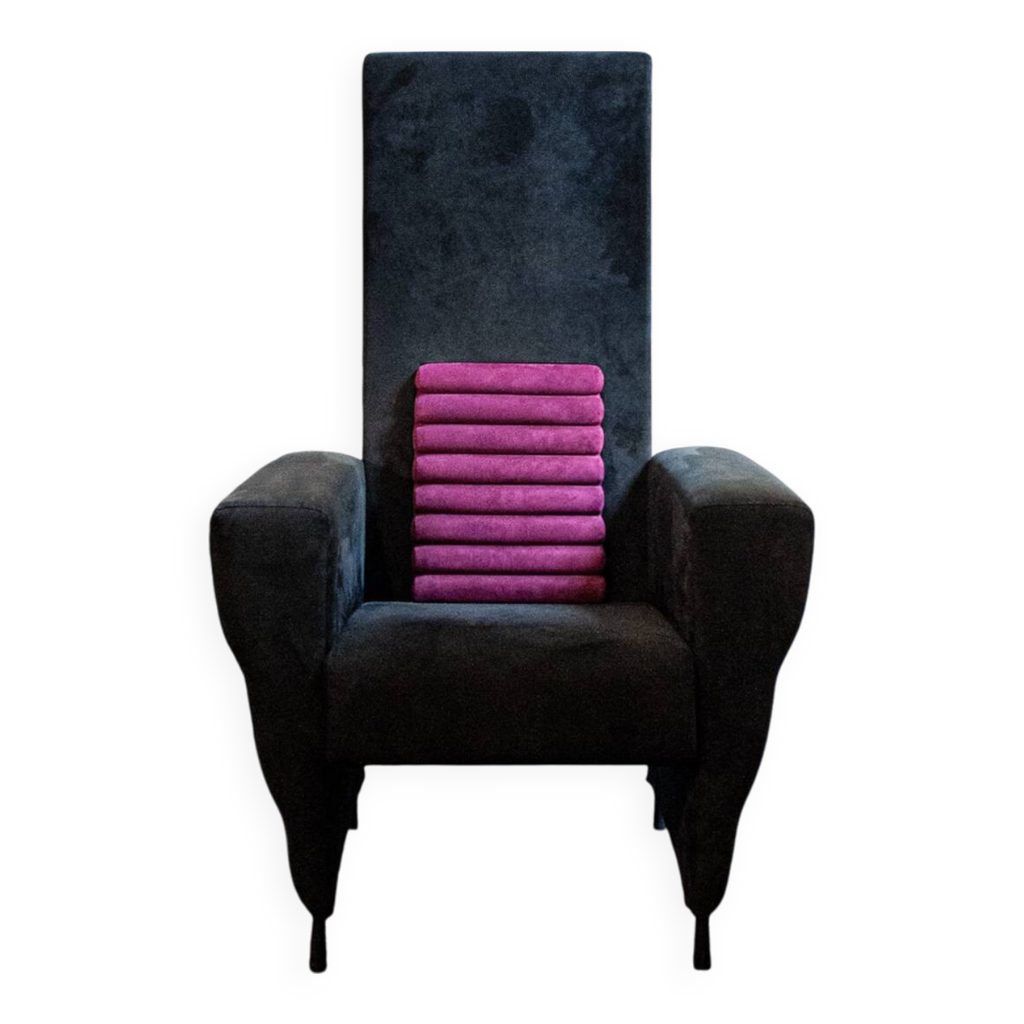 Fauteuil « Flessuosa » par Ugo La Pietra pour Busnelli Edizione Italia ...